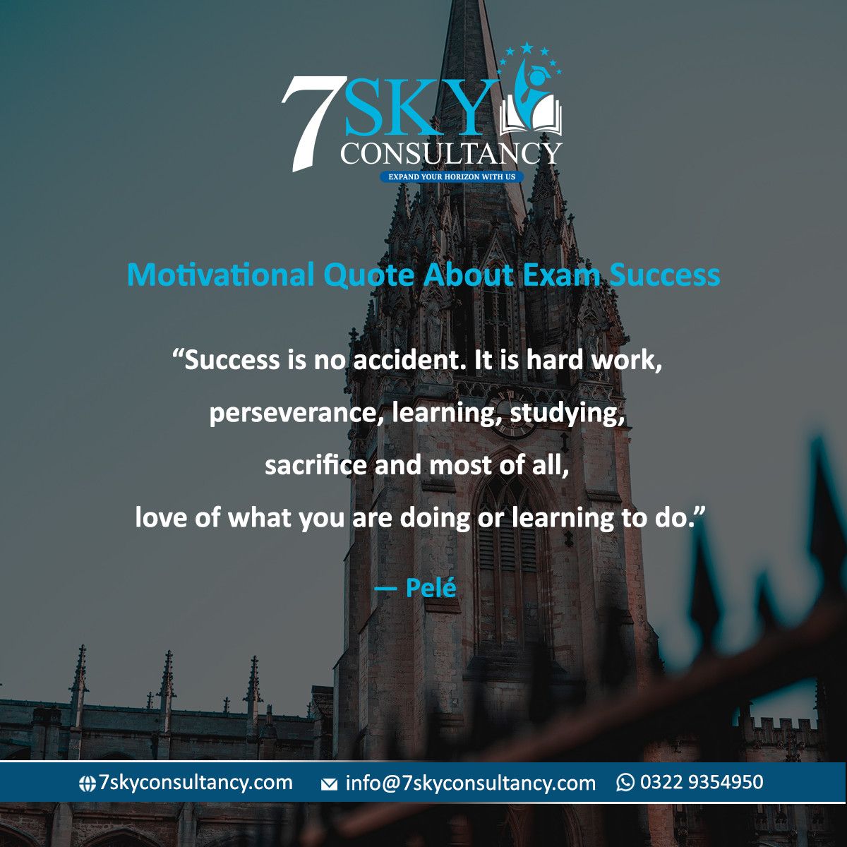 motivational quotes about exam success by seven sky - Infogram