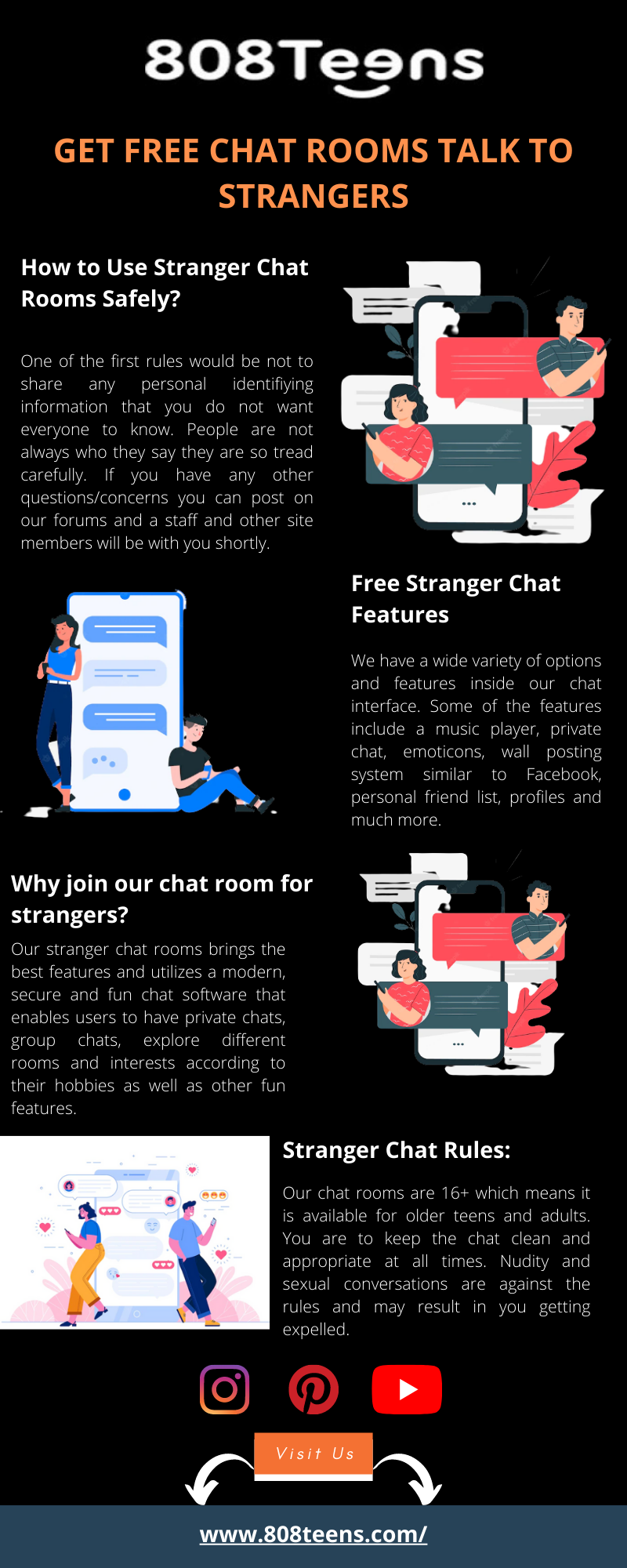 Get Free Chat Rooms Talk To Strangers by 808 teens - Infogram