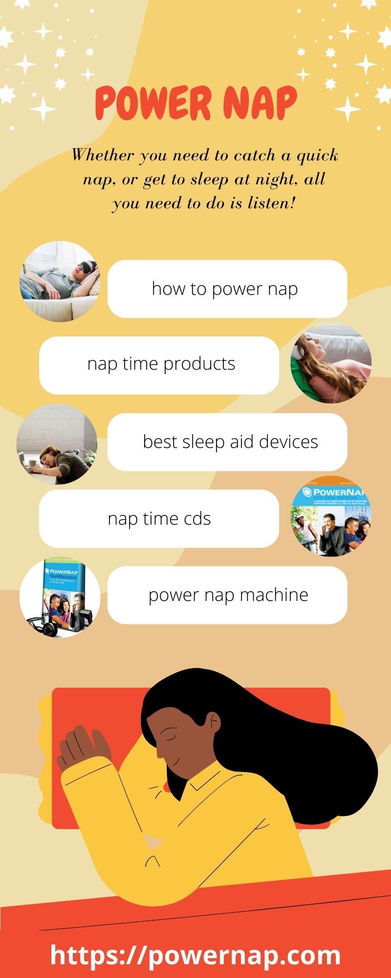 The Impact of a Power Nap on Your Health by Power Nap - Infogram