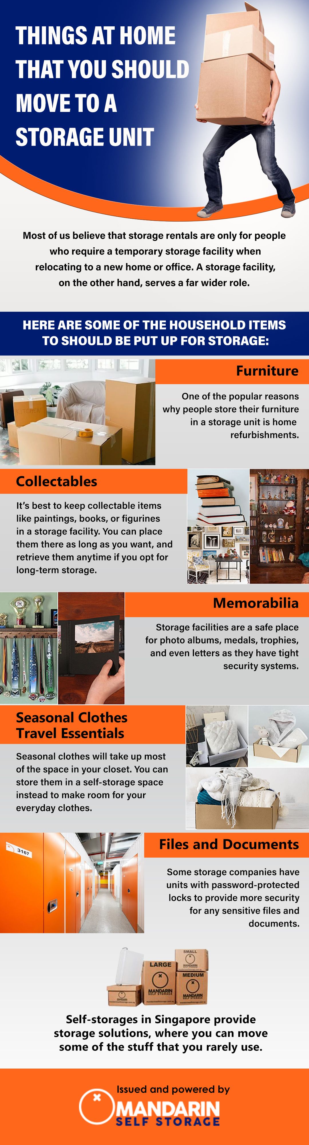 Things at Home that You Should Move in a Storage Unit by Mandarin Self ...