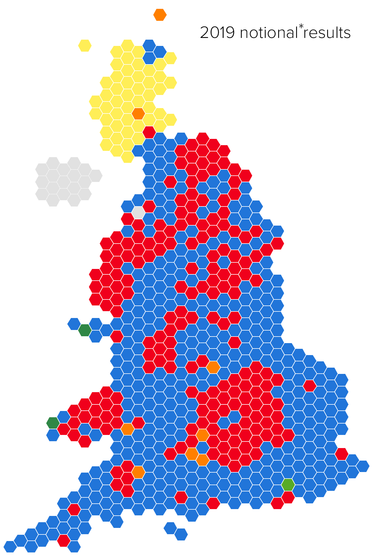 YouGov MRP: Map Gif - Infogram