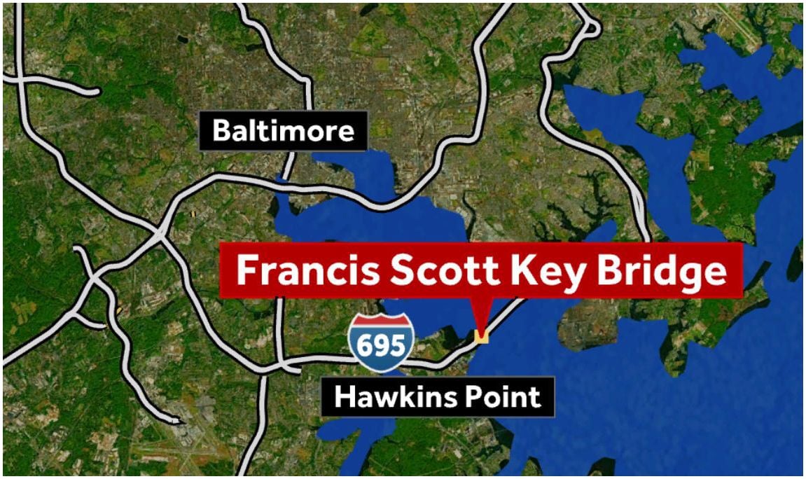 WBAL-TV: Key Bridge collapse by Hearst - Infogram
