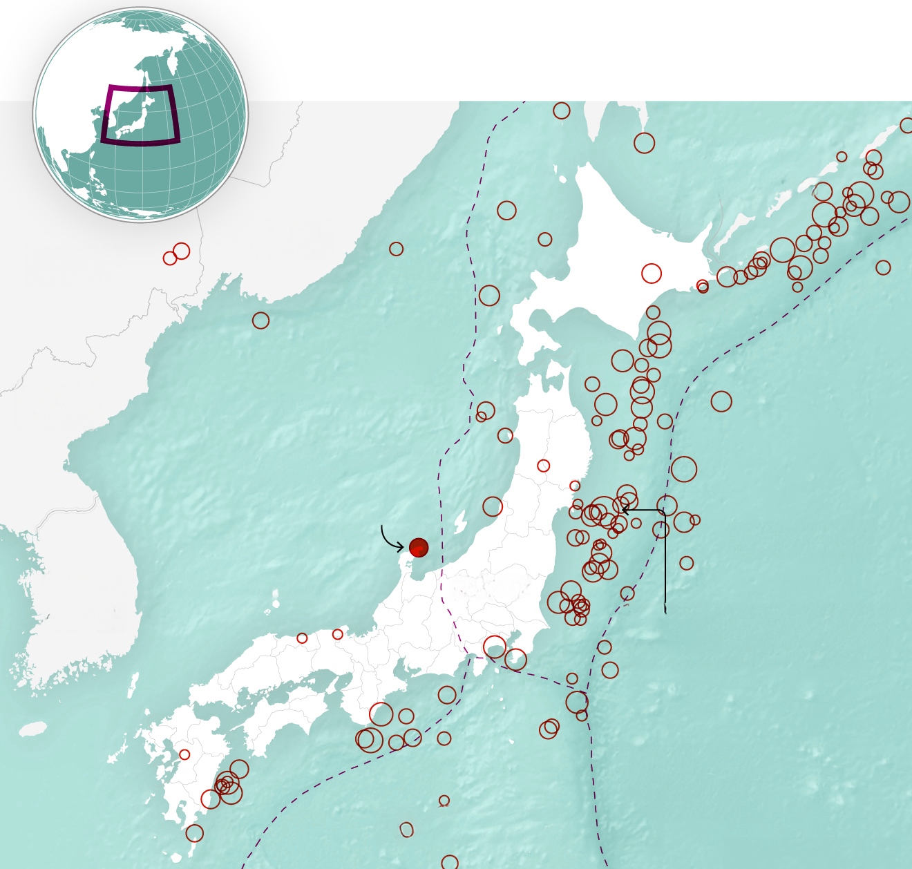 Mapa De Terremotos