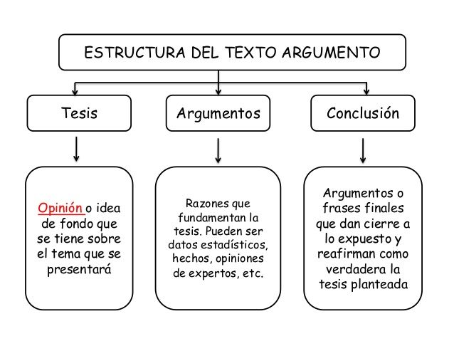 Estructura De Un Texto Expositivo Argumentativo En Espa%c3%b1ol ...